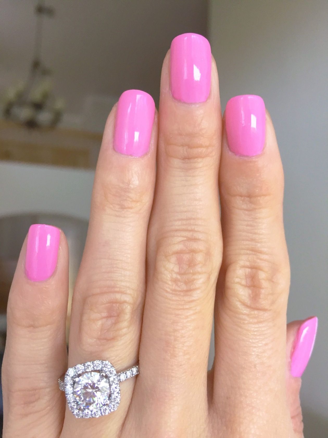 110+ Photos Of Pink Gelish Nails To Brighten Your Day 【Great Ideas】💅😍 ...