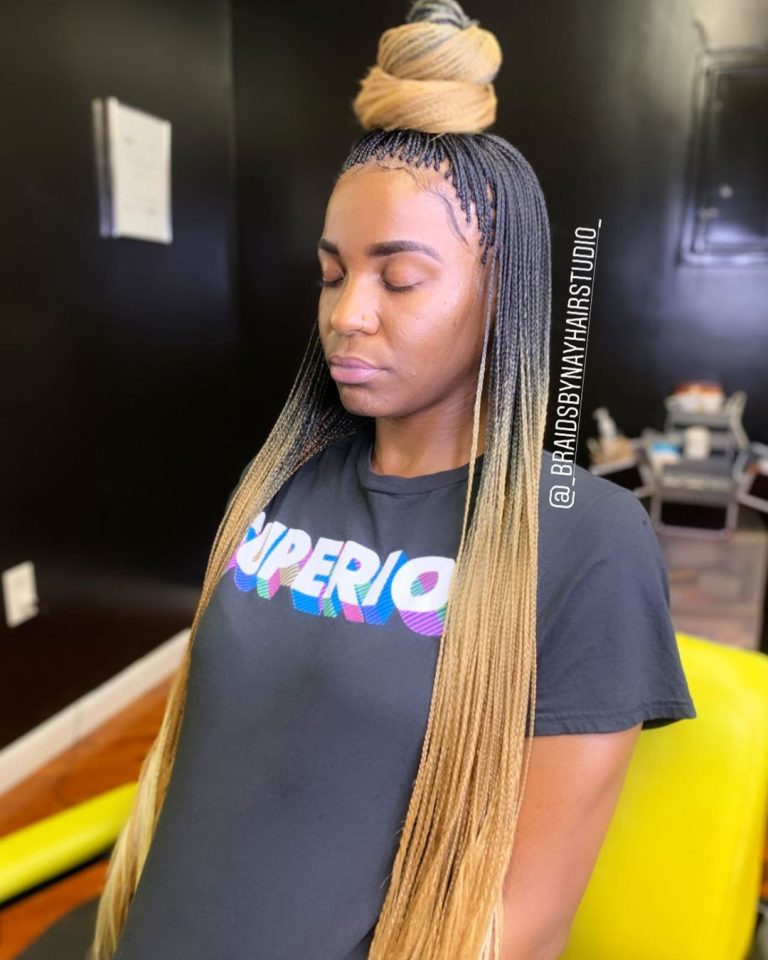 Ombre-Micro-Braids – Fashion Lifestyle Trends