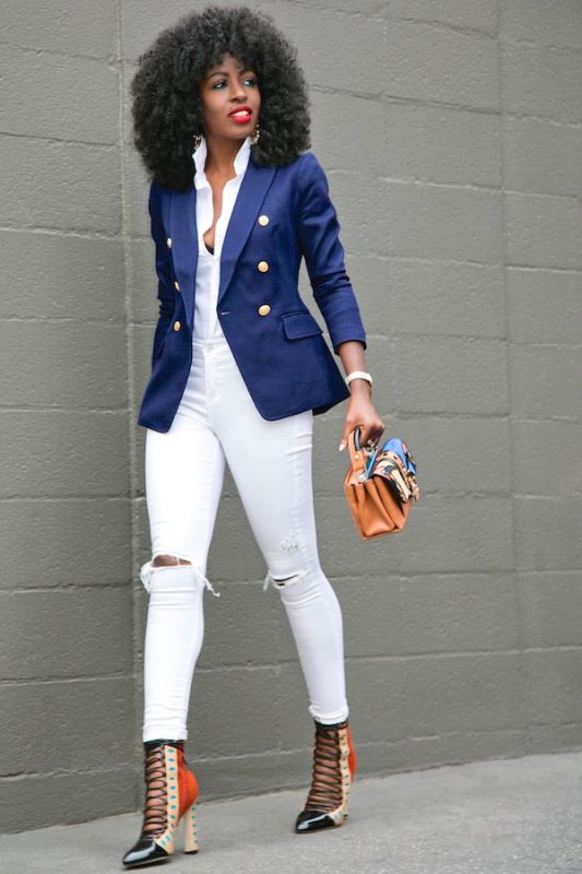 65 Chic Blazer and Jeans Combinations for Women: A Blend of Classic and ...