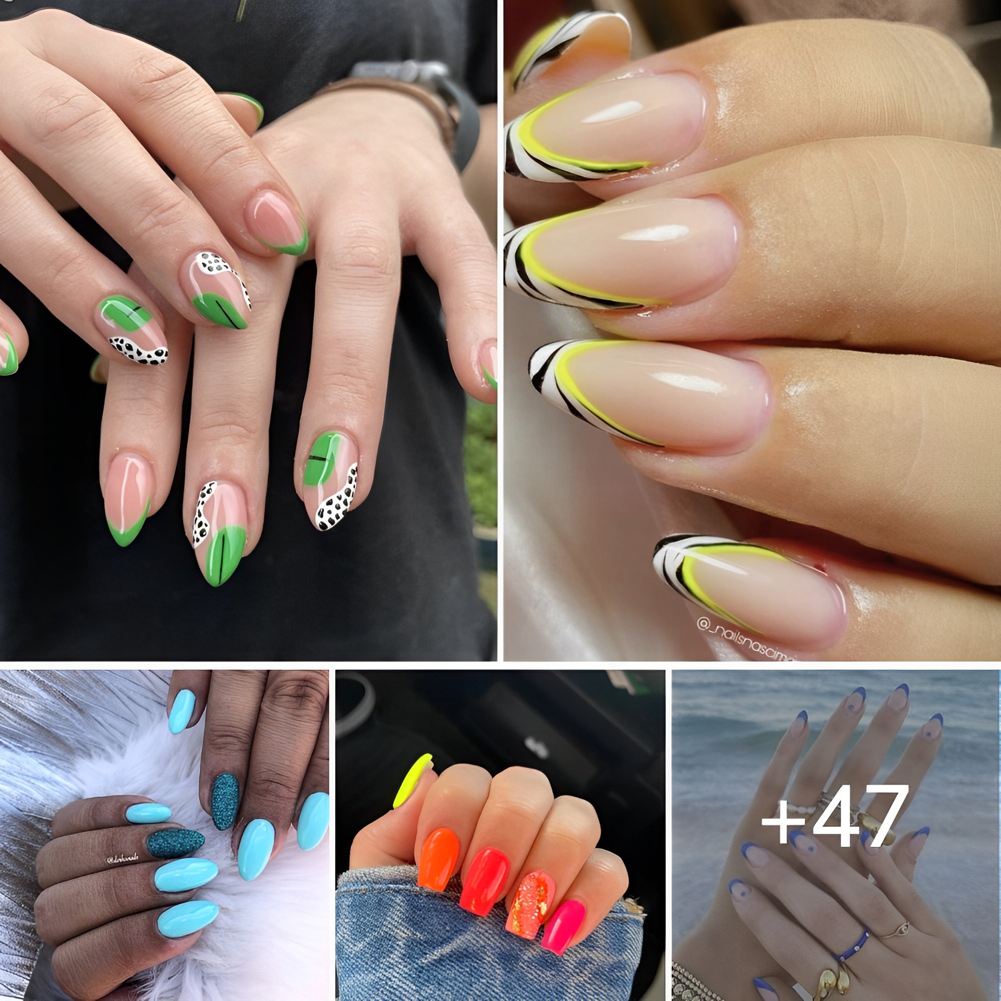 Beautiful Summer Manicures You Should Do.