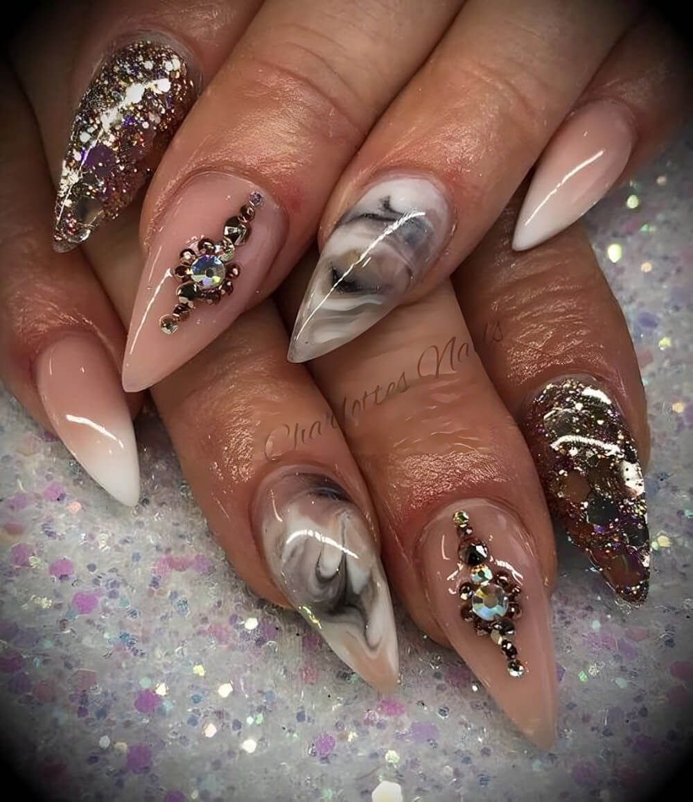 34 Gorgeous Mountain Peak Nails For Charming Giɾls – Fashion Lifestyle ...