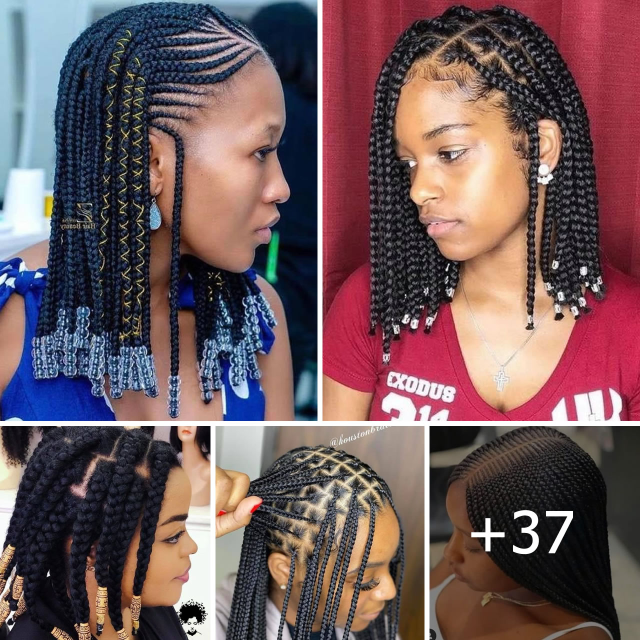 37 Inspiring Ways To Style Your Box Braids Fashion Lifestyle Trends