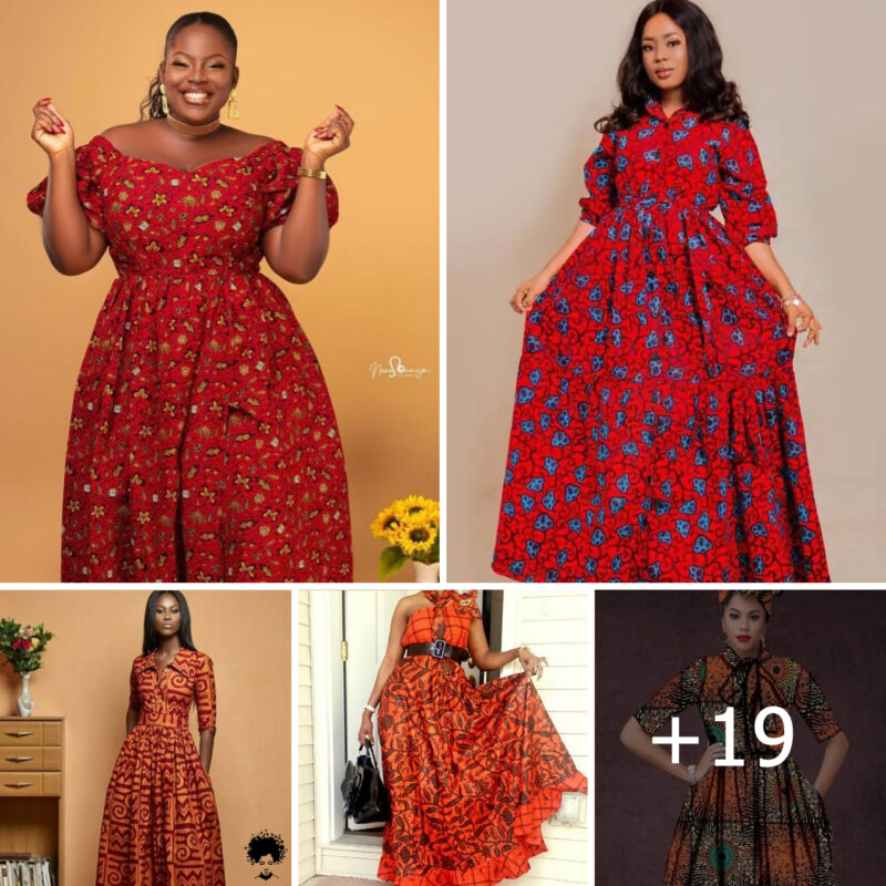 Elegant And Stunning Ankara Long Gown Styles You Should Consider