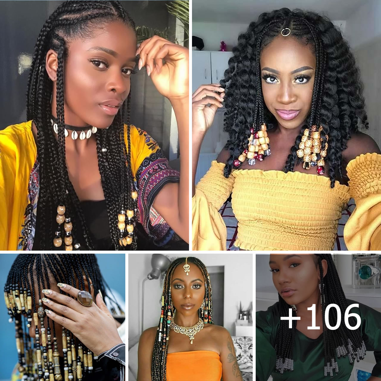 Fulani Hair Braid Styles-106 Stunning Images of Fulani-Inspired Braids ...