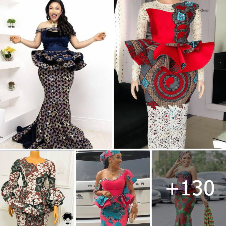 Ankara Styles 2024 Latest Stunning Gown Styles For Ladies. (46 ...