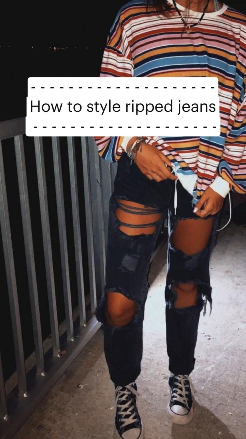 Ripped Jeans Outfit Ideas 29 Street Style Looks (3) – Fashion Lifestyle ...