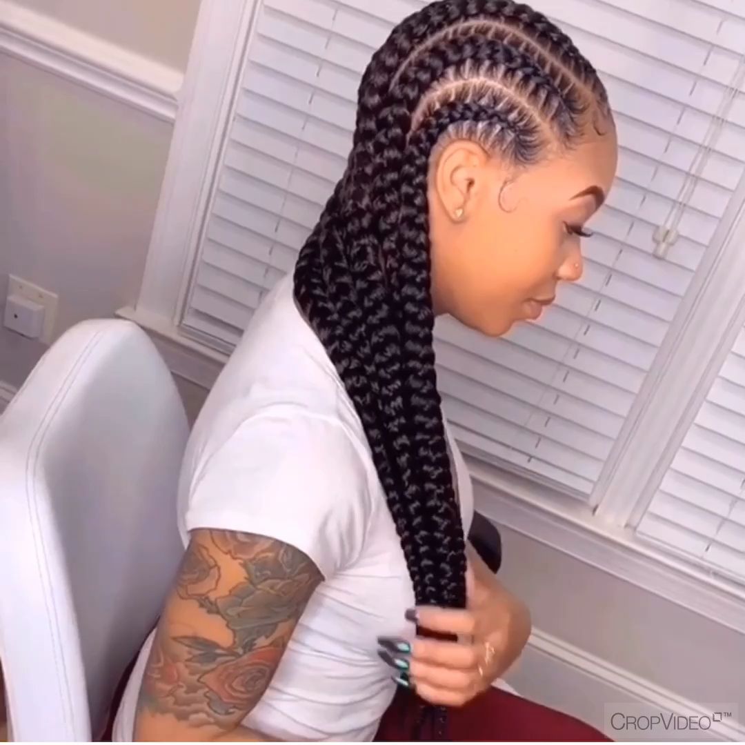 Trendy Braids Hairstyles to Mix – Match Ankara Styles for Elegant Look+ ...