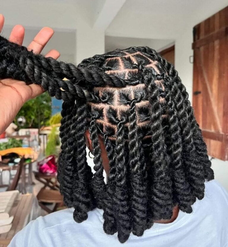 20 PHOTOS Hot twist hairstyles, Knotless braids & Cornrow braid designs (2) – Fashion Lifestyle ...